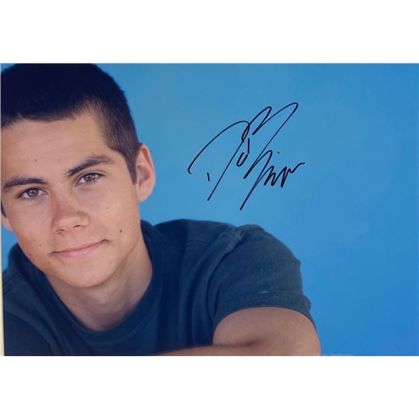 Autograph Signed Dylan O'Brien Photo