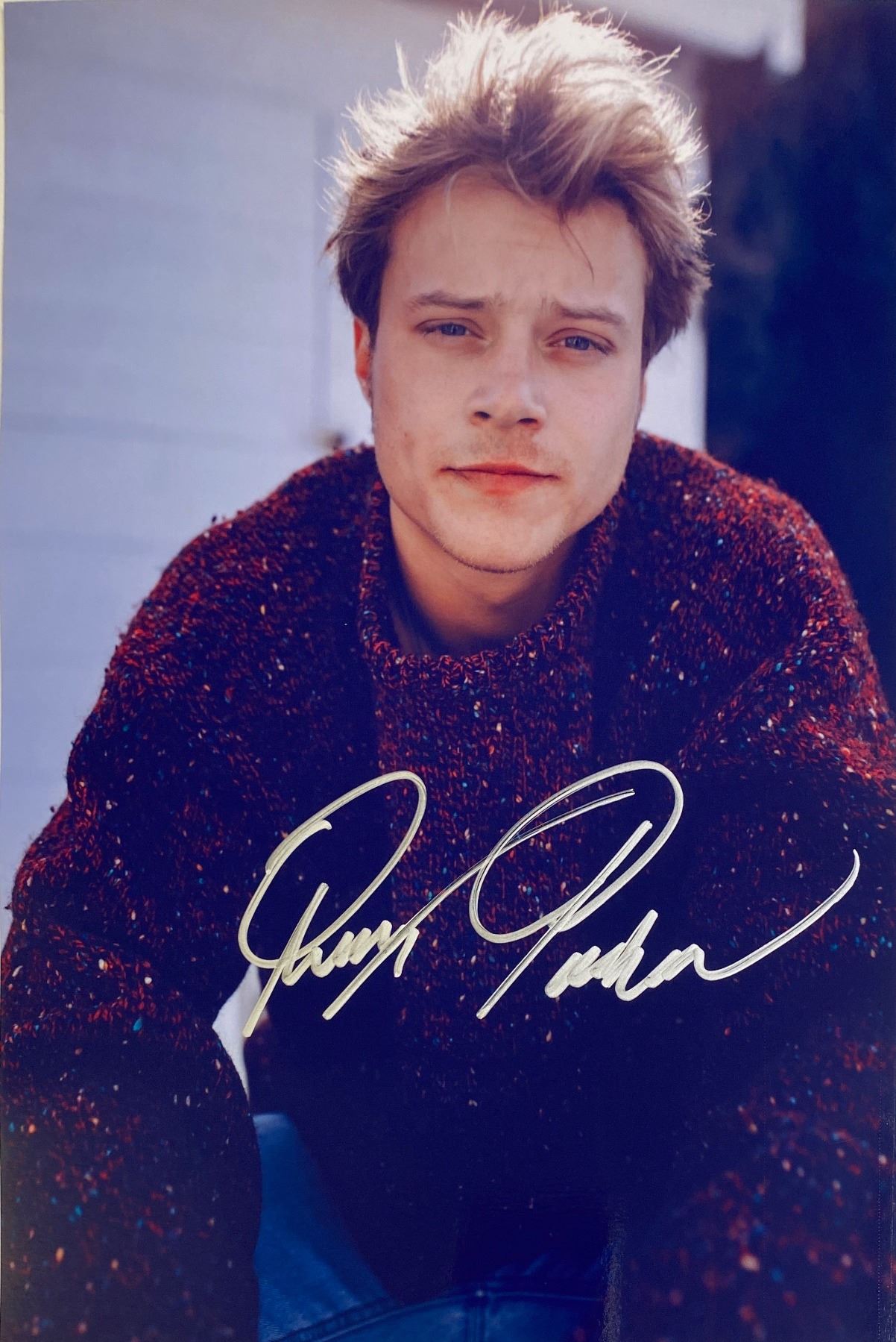 Autograph Signed Rudy Pankow Photo