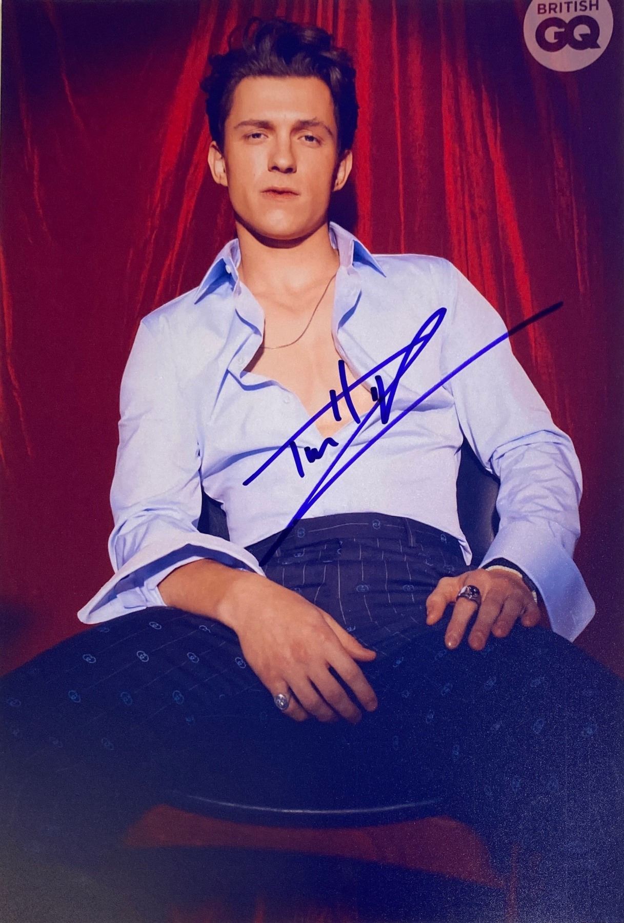 Autograph Signed Tom Holland Photo