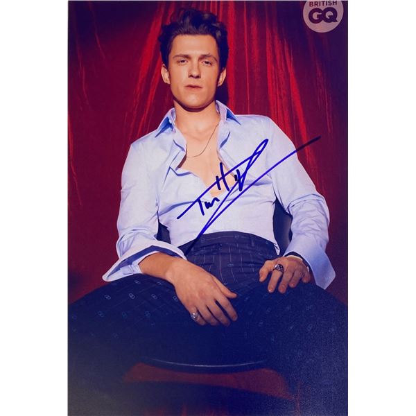 Autograph Signed Tom Holland Photo