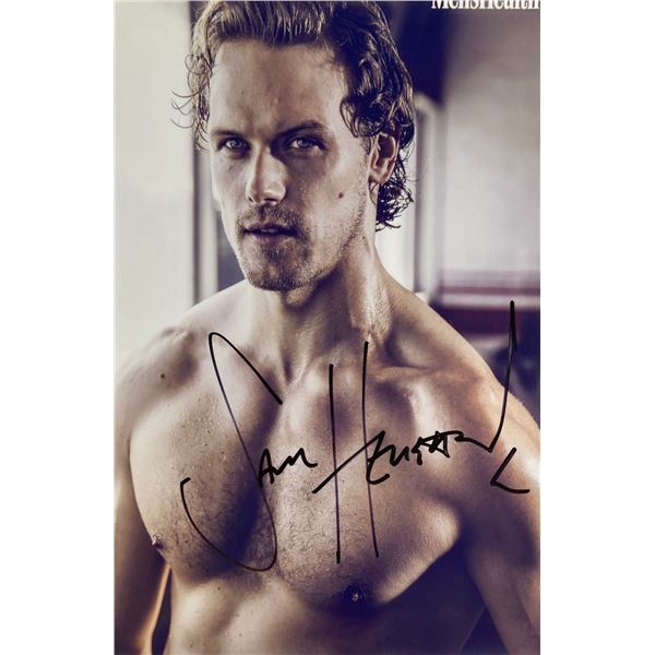 Autograph Signed Sam Heughan Photo