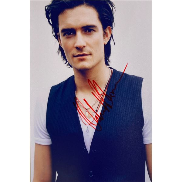 Autograph Signed Orlando Bloom Photo