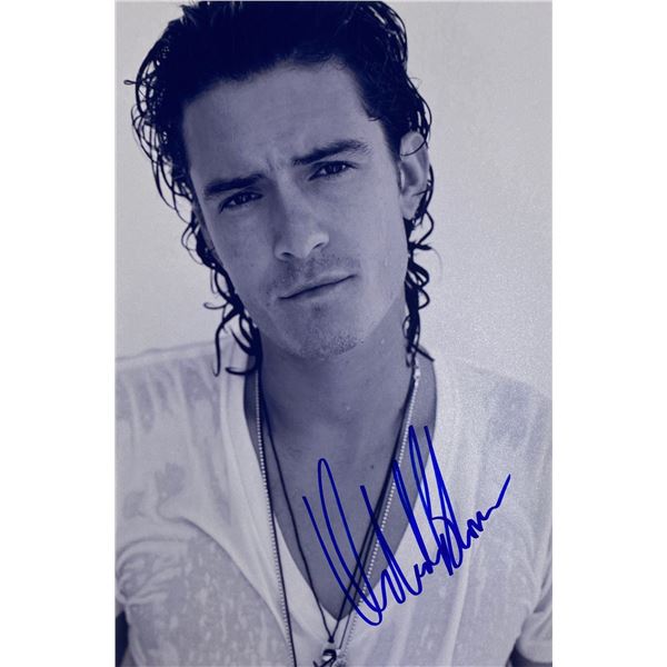 Autograph Signed Orlando Bloom Photo