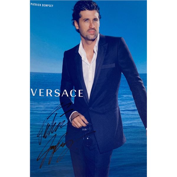 Autograph Signed Patrick Dempsey Photo