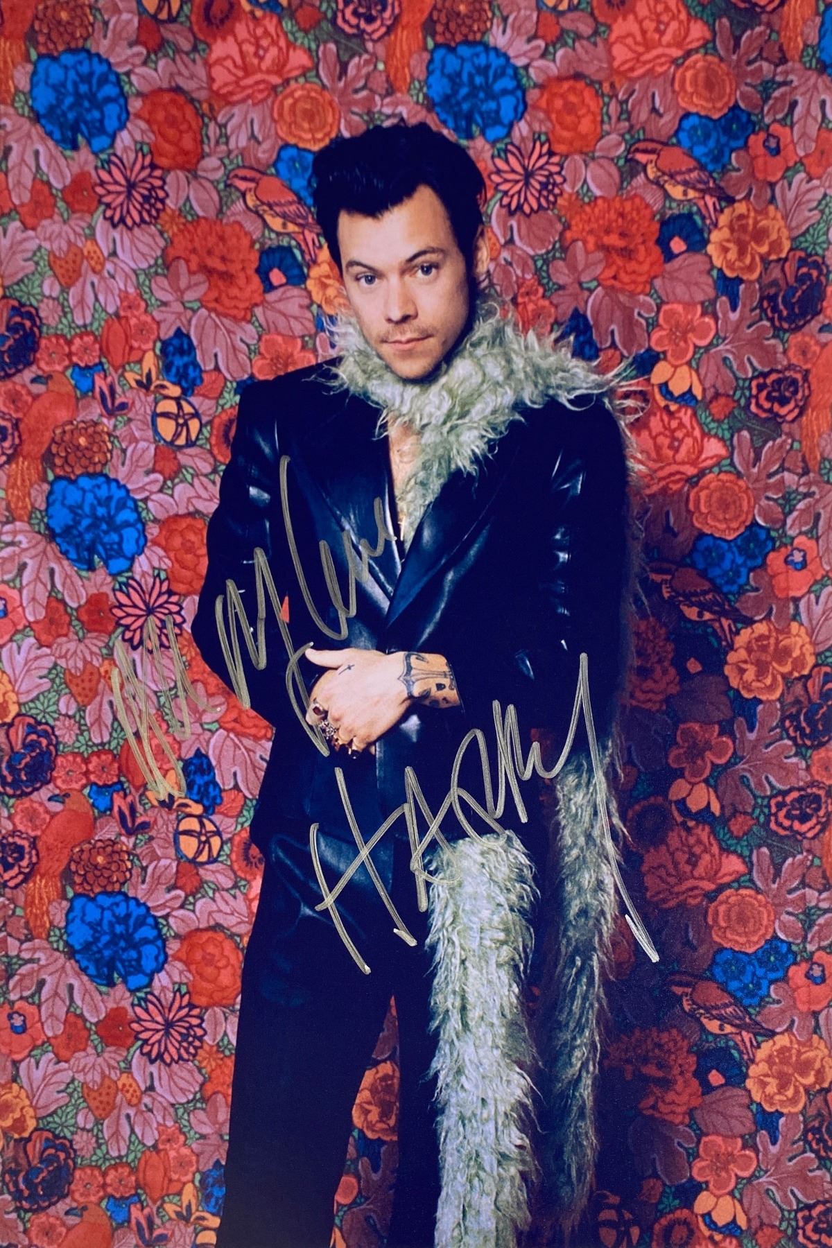 Autograph Signed Harry Styles Photo