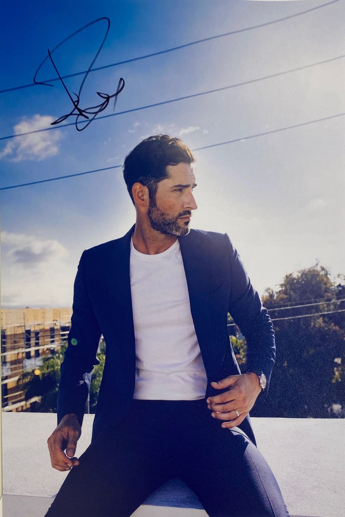 Autograph Signed Tom Ellis Photo