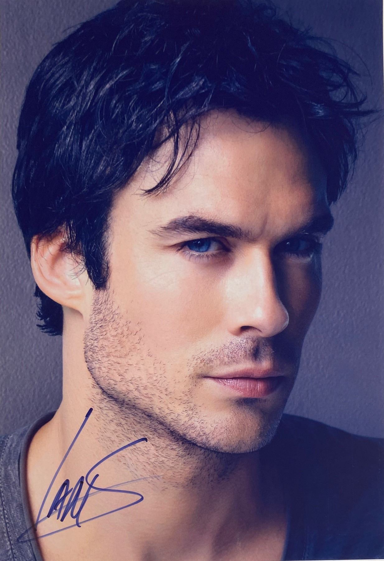 Autograph Signed Ian Somerhalder Photo
