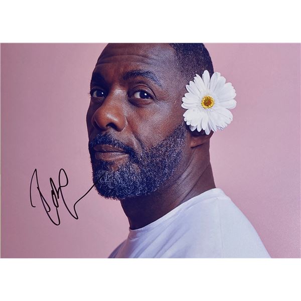 Autograph Signed Idris Elba Photo