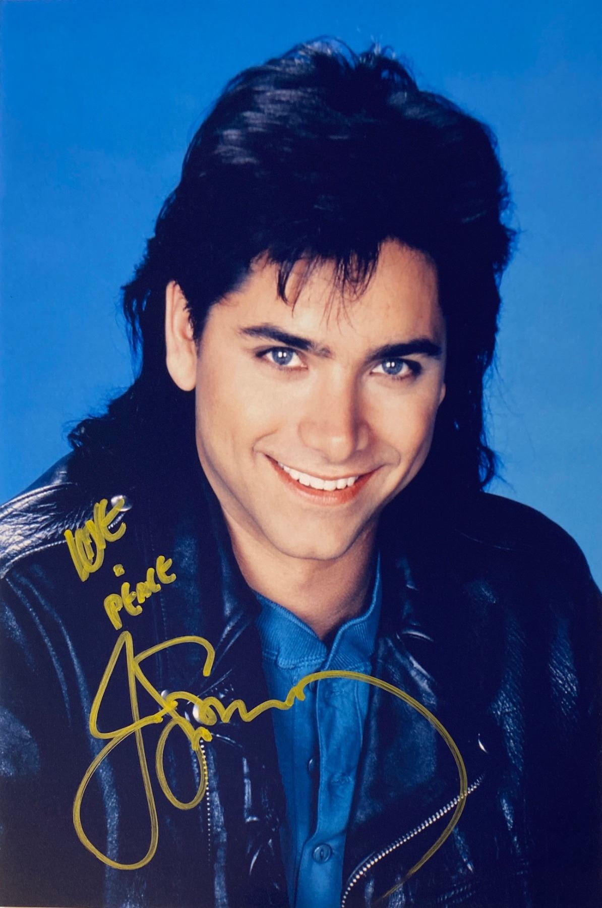 Autograph Signed John Stamos Photo