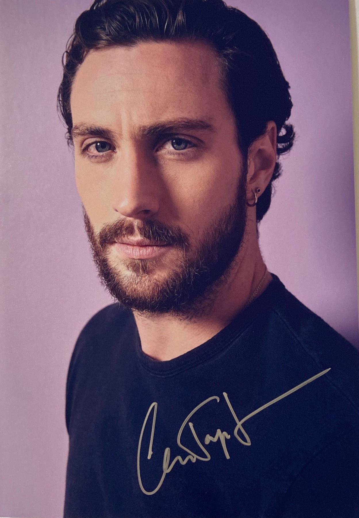 Autograph Signed Aaron Taylor Johnson Photo