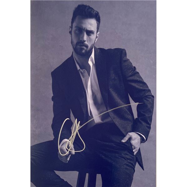 Autograph Signed Aaron Taylor Johnson Photo