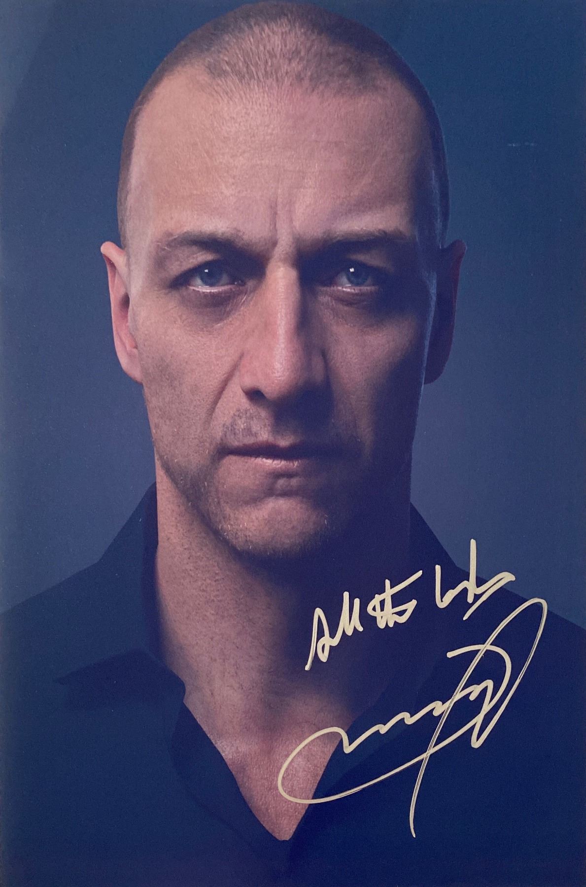 Autograph Signed James McAvoy Photo