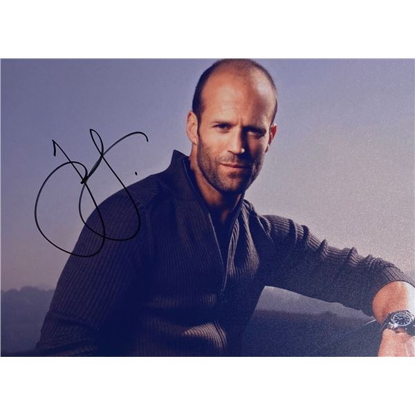 Autograph Signed Jason Statham Photo