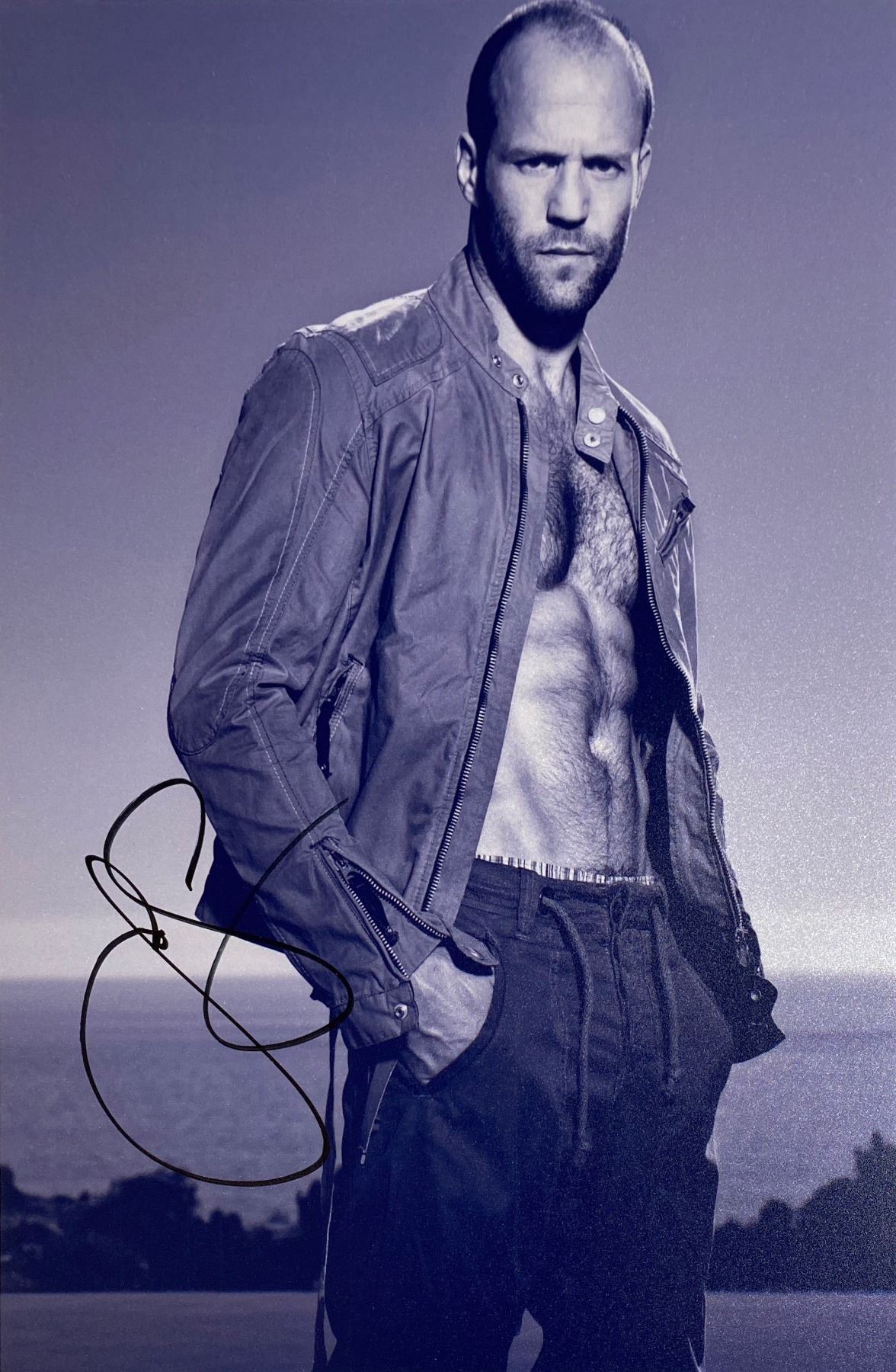 Autograph Signed Jason Statham Photo