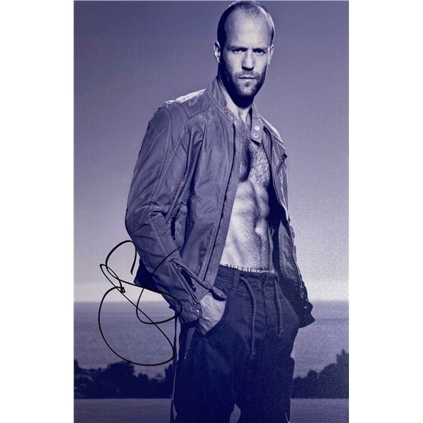 Autograph Signed Jason Statham Photo