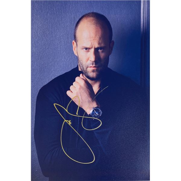 Autograph Signed Jason Statham Photo