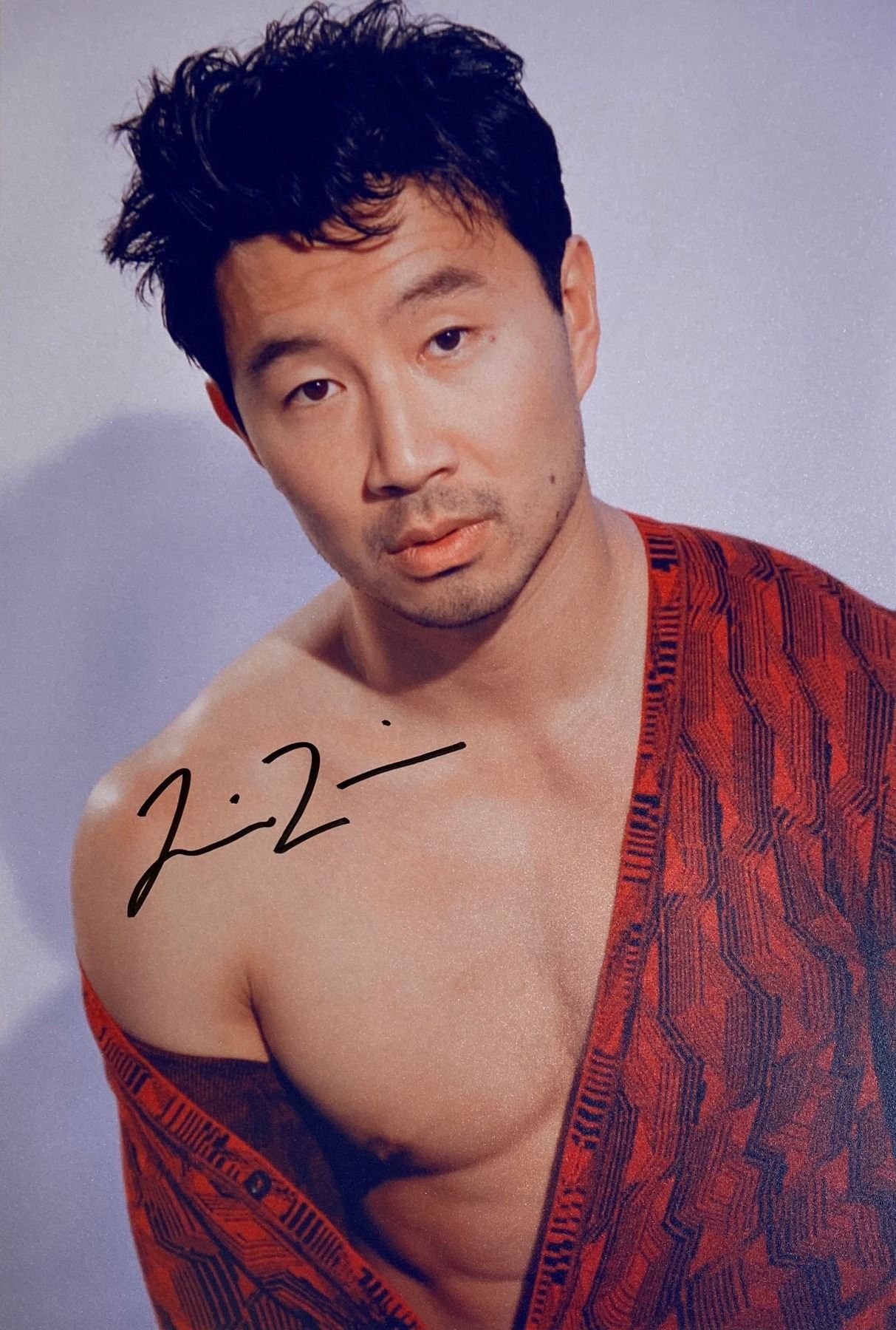 Autograph Signed Simu Liu Photo
