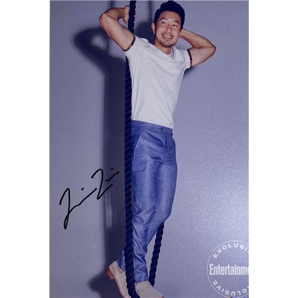Autograph Signed Simu Liu Photo