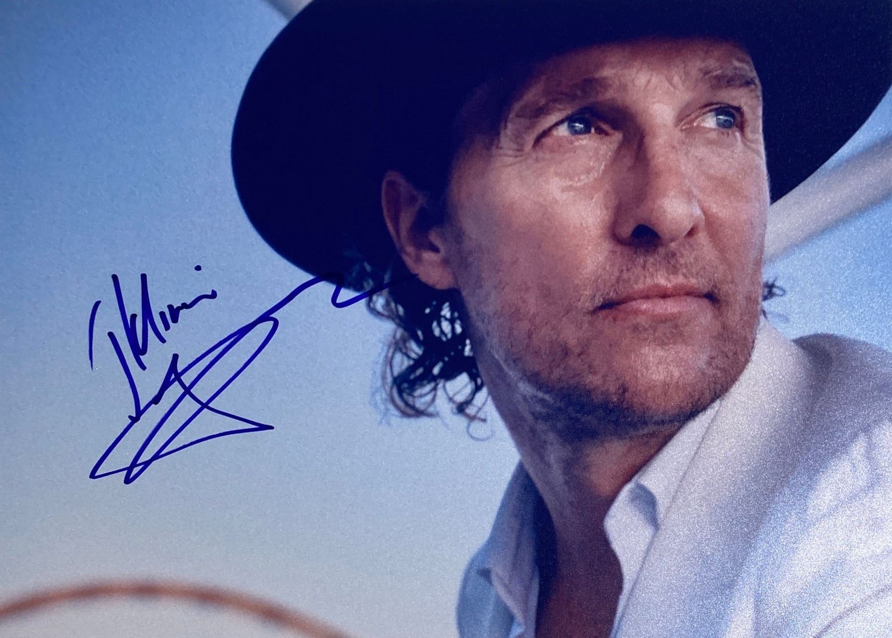 Autograph Signed Matthew McConaughey Photo