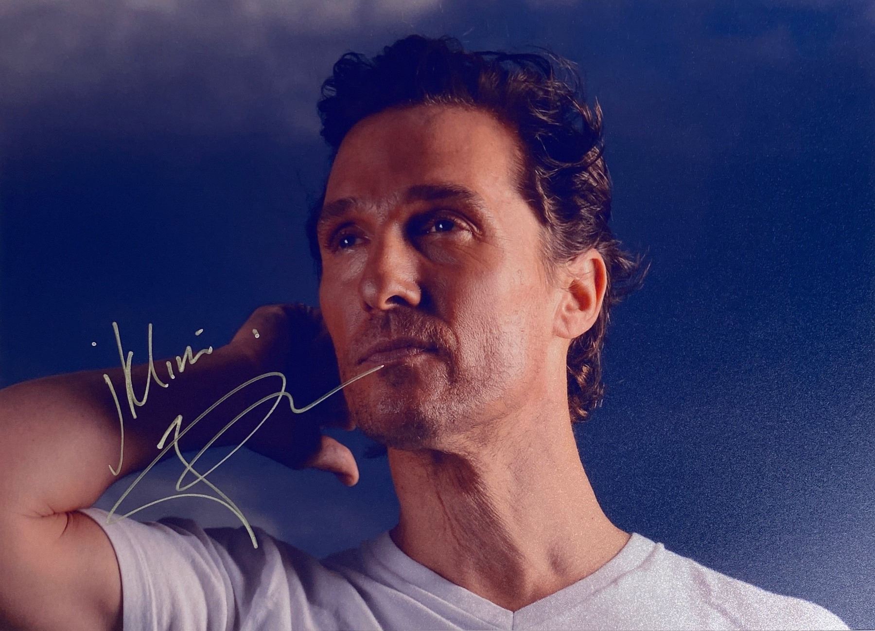 Autograph Signed Matthew McConaughey Photo