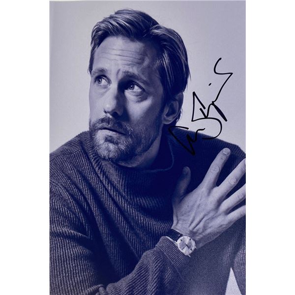 Autograph Signed Alexander Skarsgard Photo
