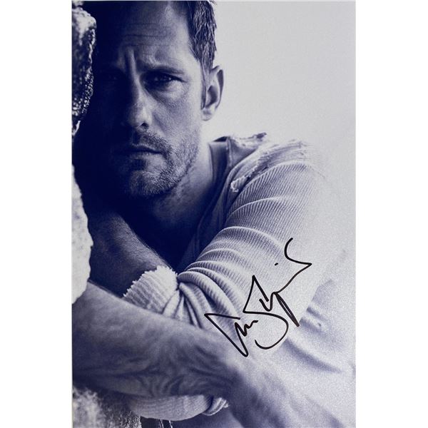 Autograph Signed Alexander Skarsgard Photo