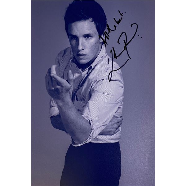 Autograph Signed Eddie Redmayne Photo