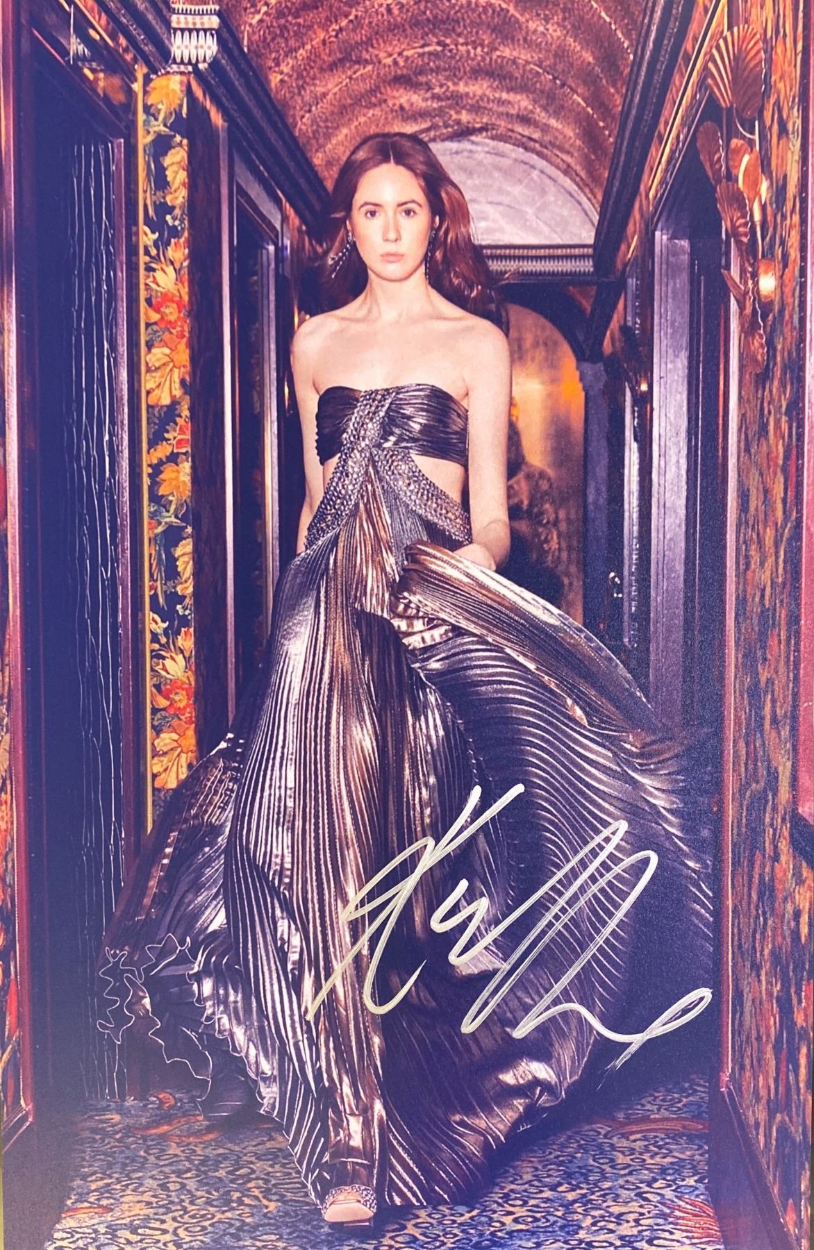 Autograph Signed Karen Gillian Photo