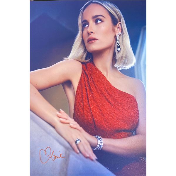 Autograph Signed Brie Larson Photo
