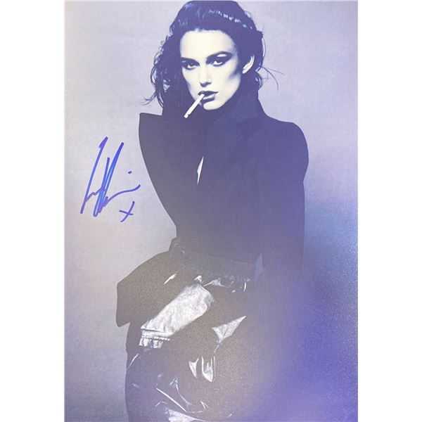 Autograph Signed Keira Knightley Photo
