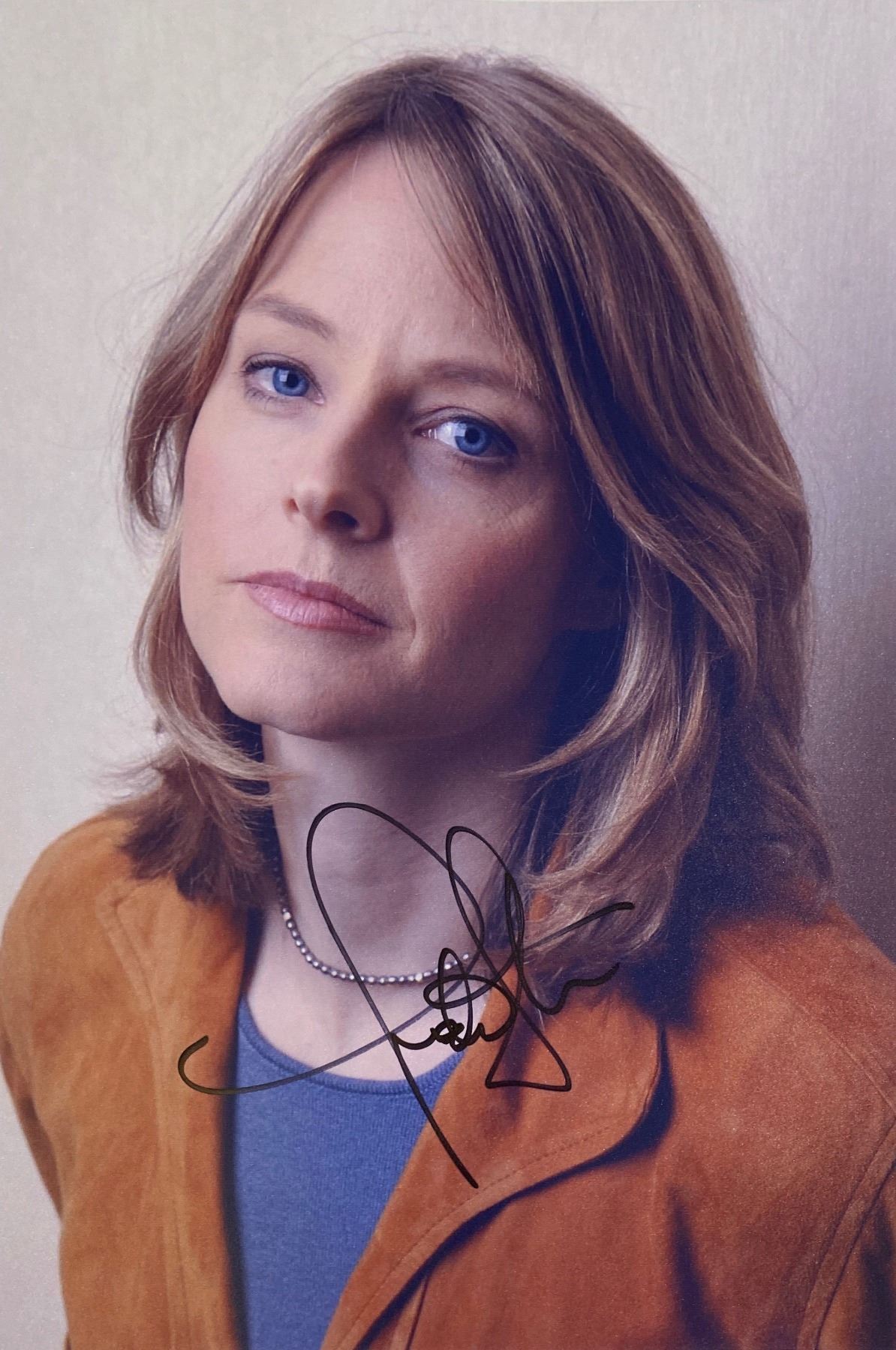 Autograph Signed Jodie Foster Photo