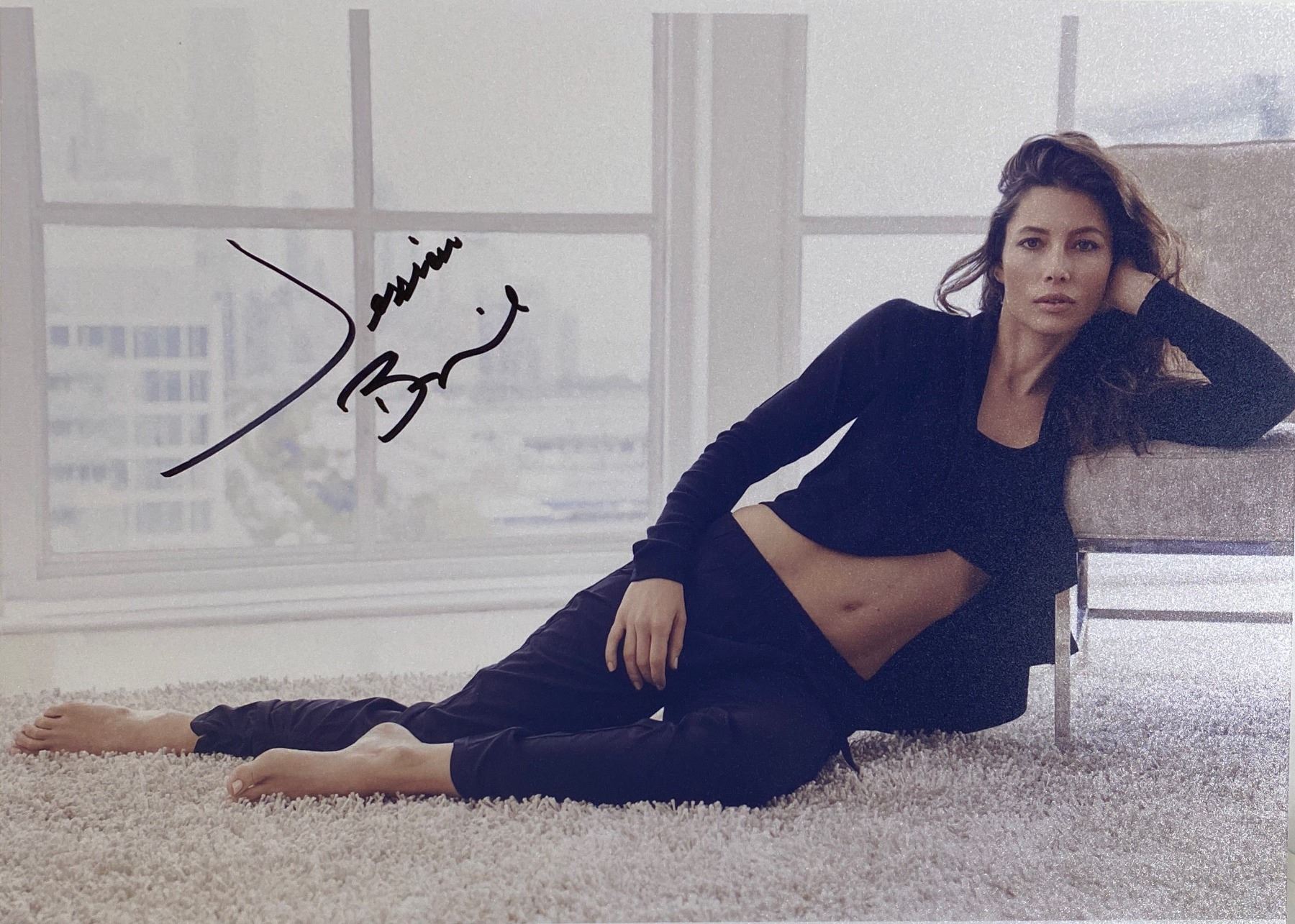 Autograph Signed Jessica Biel Photo