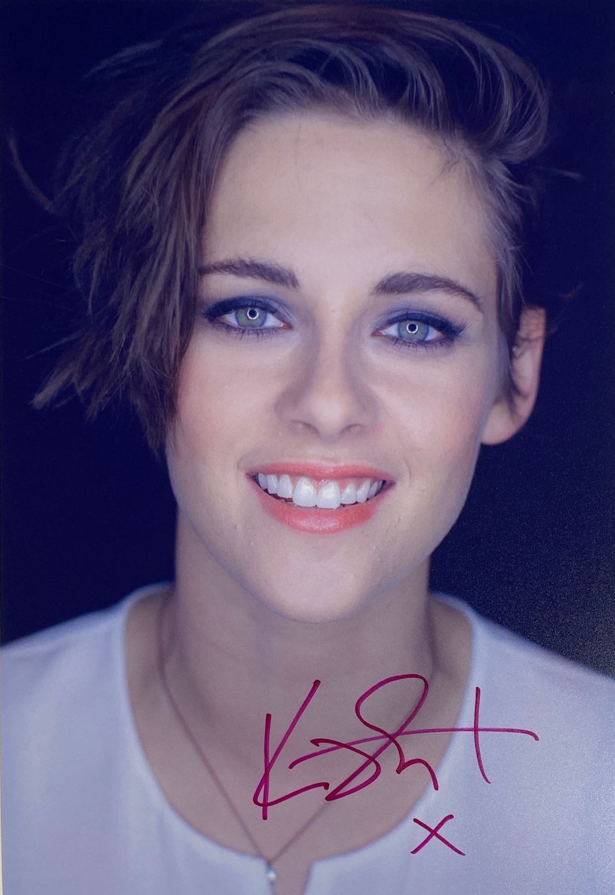Autograph Signed Kristen Stewart Photo