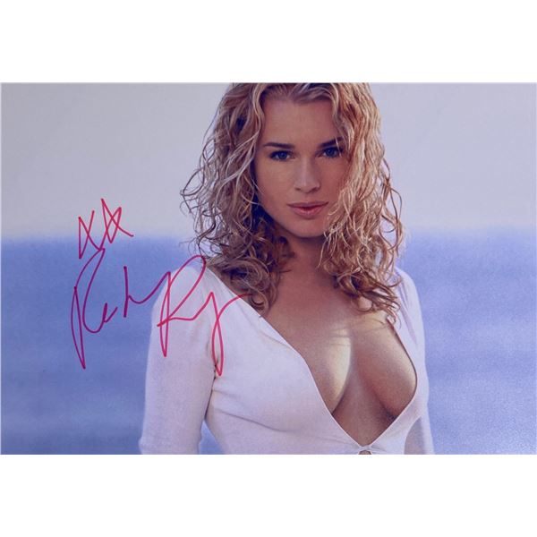 Autograph Signed Rebecca Romijn Photo