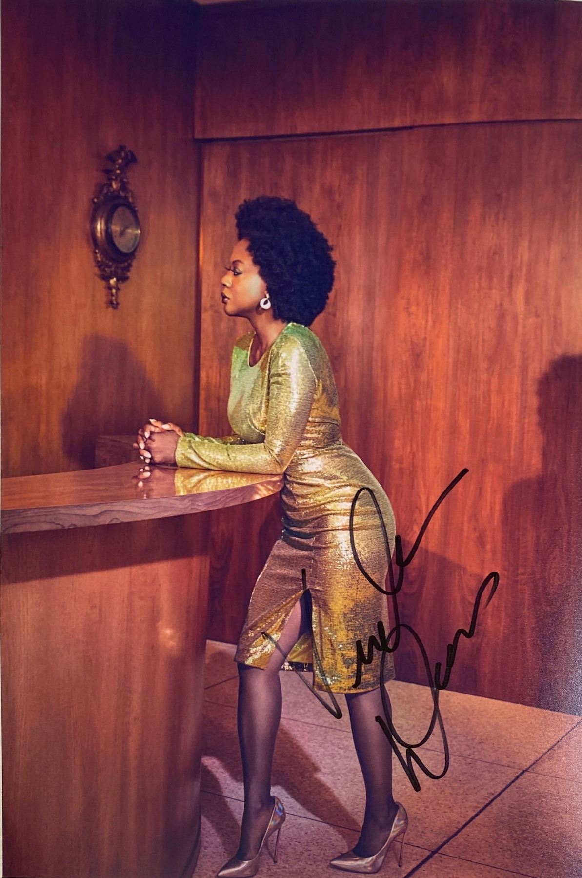 Autograph Signed Viola Davis Photo