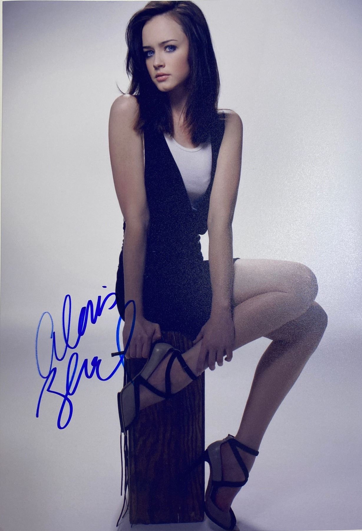 Autograph Signed Alexis Bledel Photo