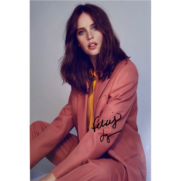 Autograph Signed Felicity Jones Photo