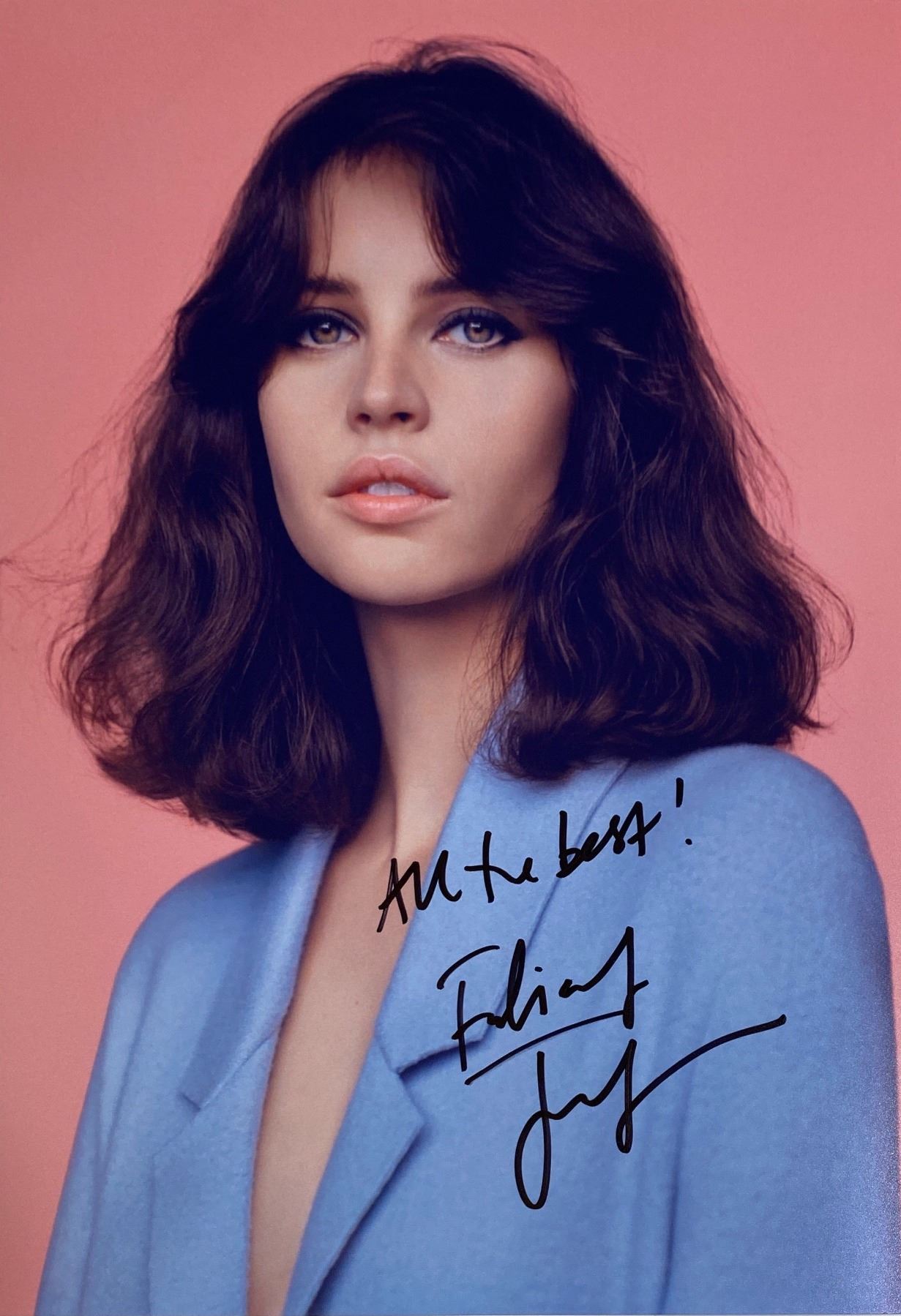 Autograph Signed Felicity Jones Photo