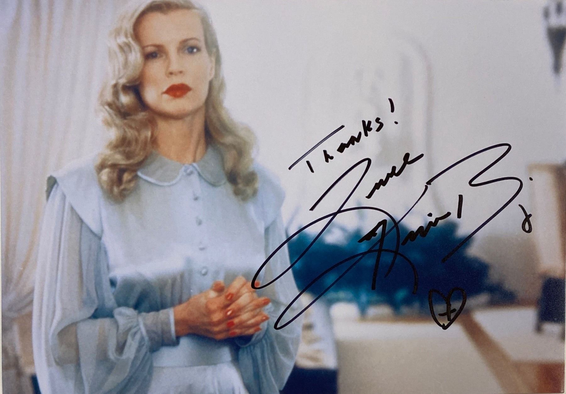 Autograph Signed Kim Basinger Photo