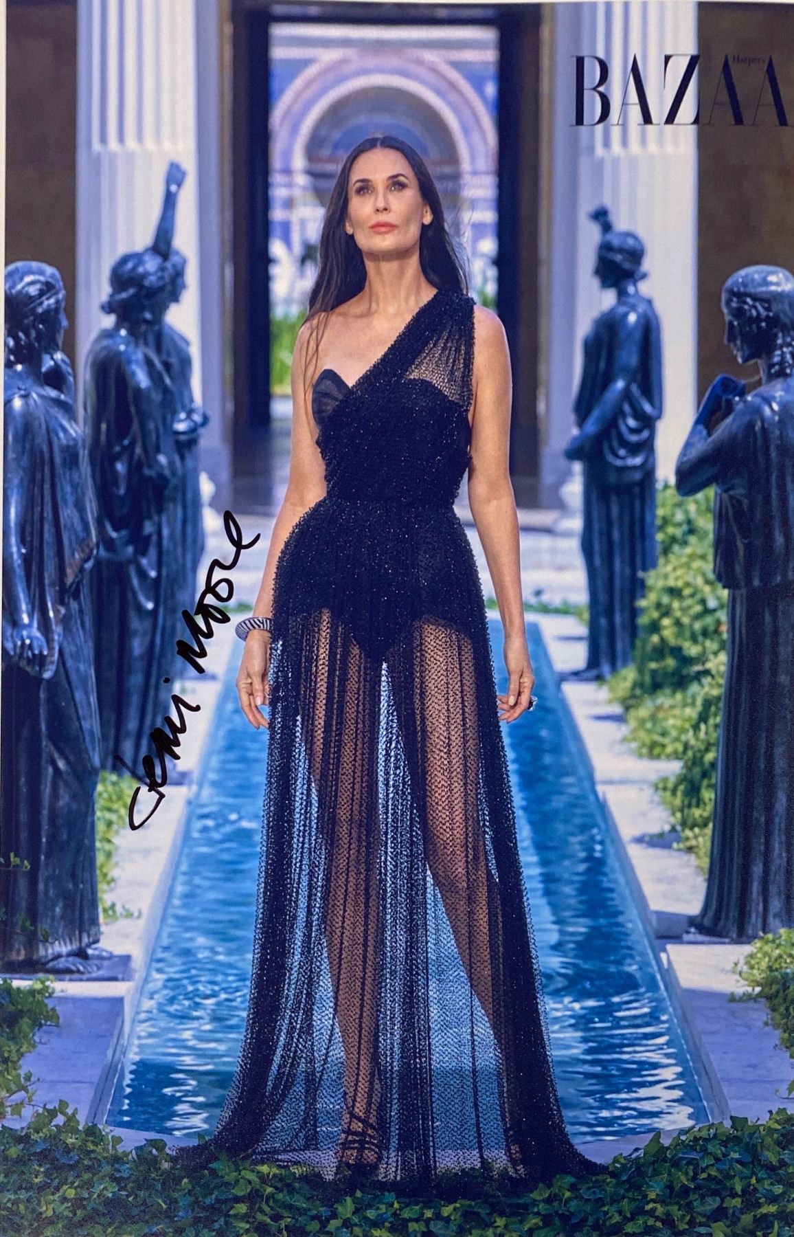 Autograph Signed Demi Moore Photo