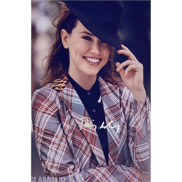Autograph Signed Daisy Ridley Photo