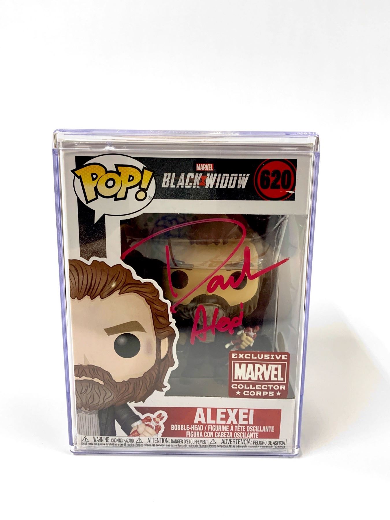 Signed Black Widow JSA Funko Pop