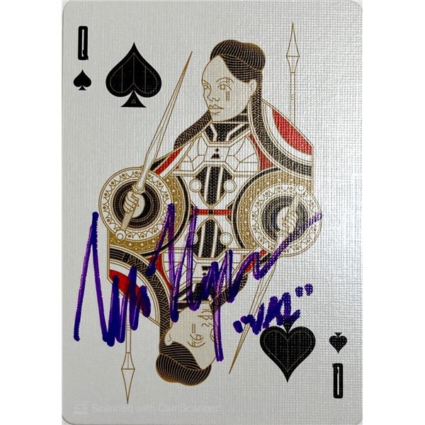 Autograph Signed Avengers Playing Card