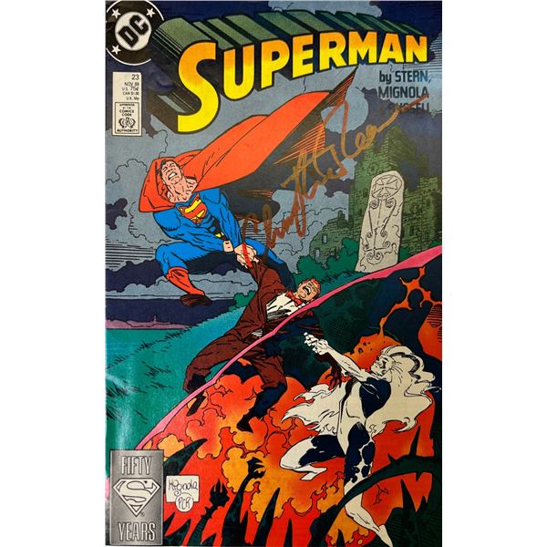 Autograph Signed Superman Comics