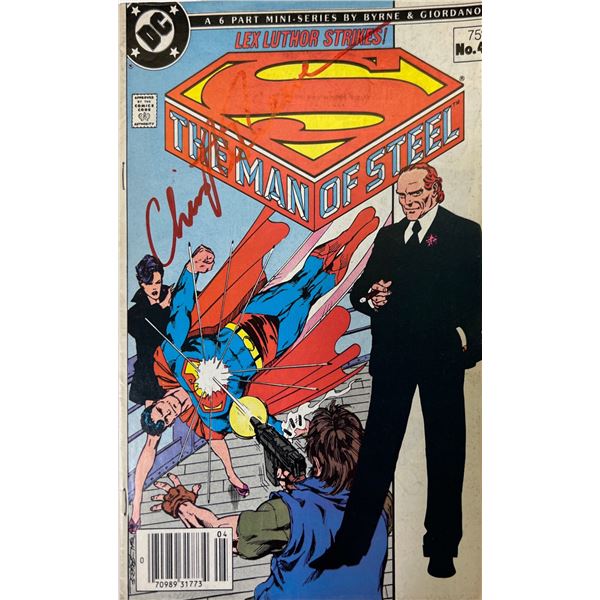 Autograph Signed Superman Comics
