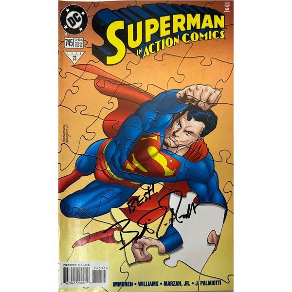 Autograph Signed Superman Comics