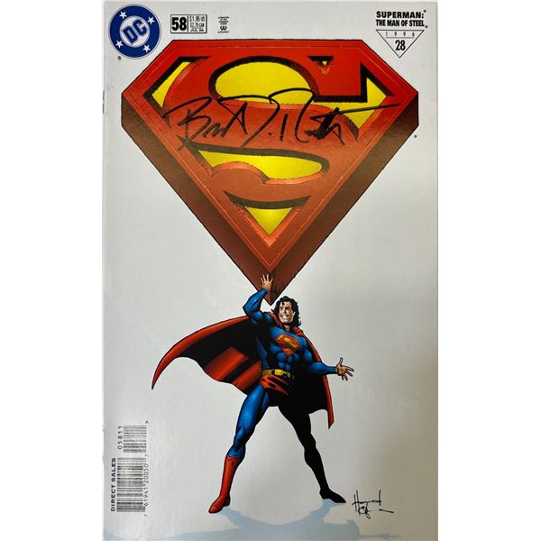Autograph Signed Superman Comics