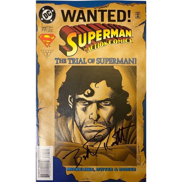 Autograph Signed Superman Comics