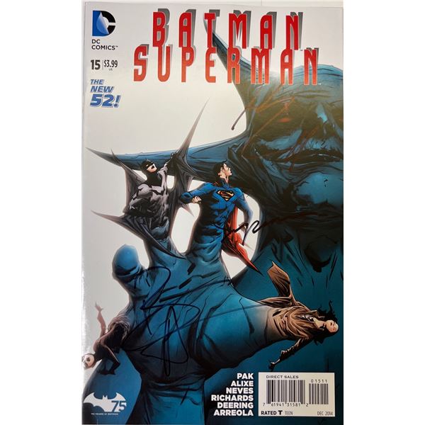 Autograph Signed Superman Comics