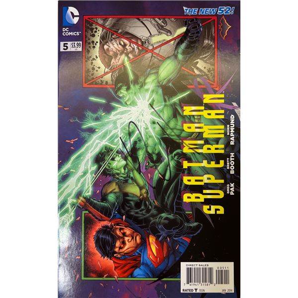 Autograph Signed Superman Comics